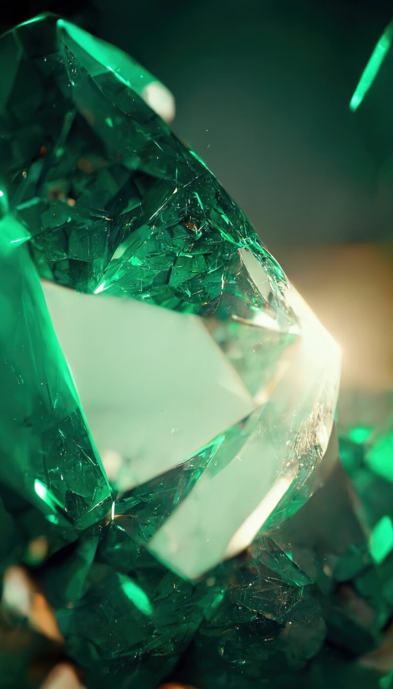 13 Dark Green Crystal Names: Gemstones Images